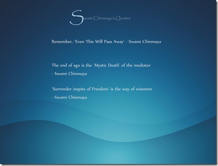 INDIASPIRITUALITY: Swami Chinmayananda wallpapers with quotes 1 - 9